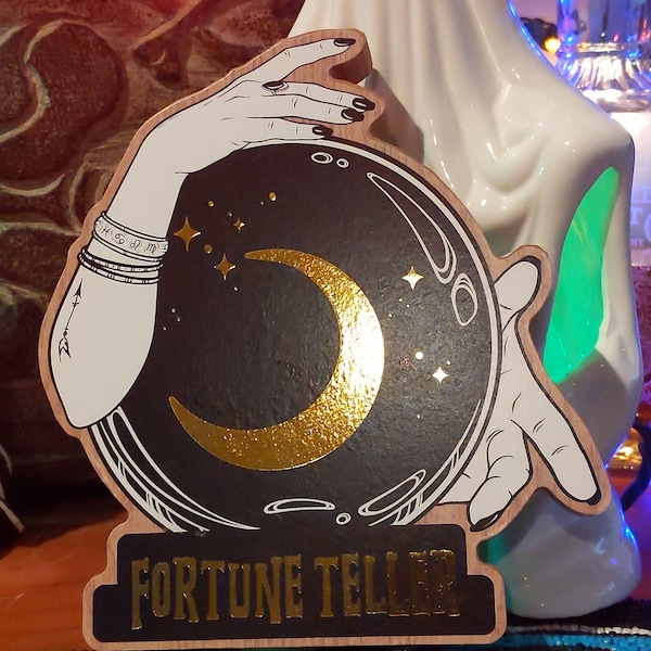Fortune Teller Sign - Etsy