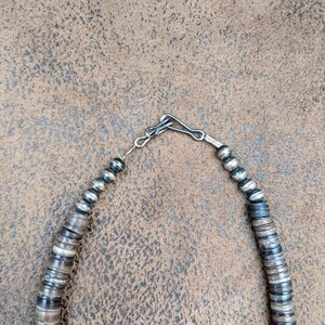 Gorgeous Graduated Santo Domingo Pueblo Heishi Necklace 16 Inch ...