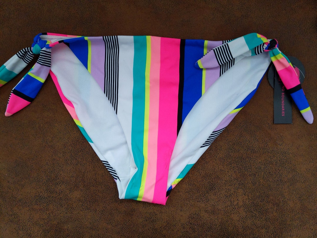 Cute Bright Striped Bikini Bottom Size 7 - 9 Nobo Have 2 Available NWT ...