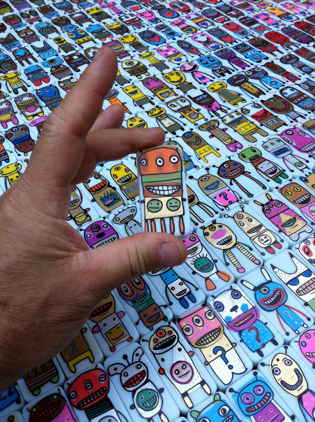Cloning Bot: A Tiny Domino Robot That Makes Copies of You. A Small ...
