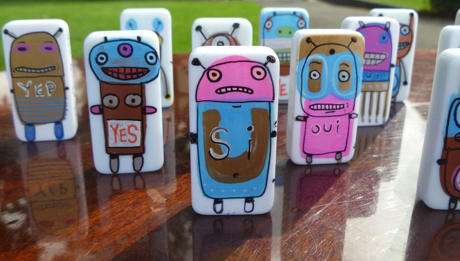 Yes Bot: a Tiny Domino Robot That Says Yes to Everything You Say. Art ...