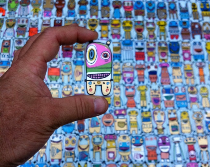 Knitting Bot: a Tiny Domino Robot That Makes Everything You Knit ...