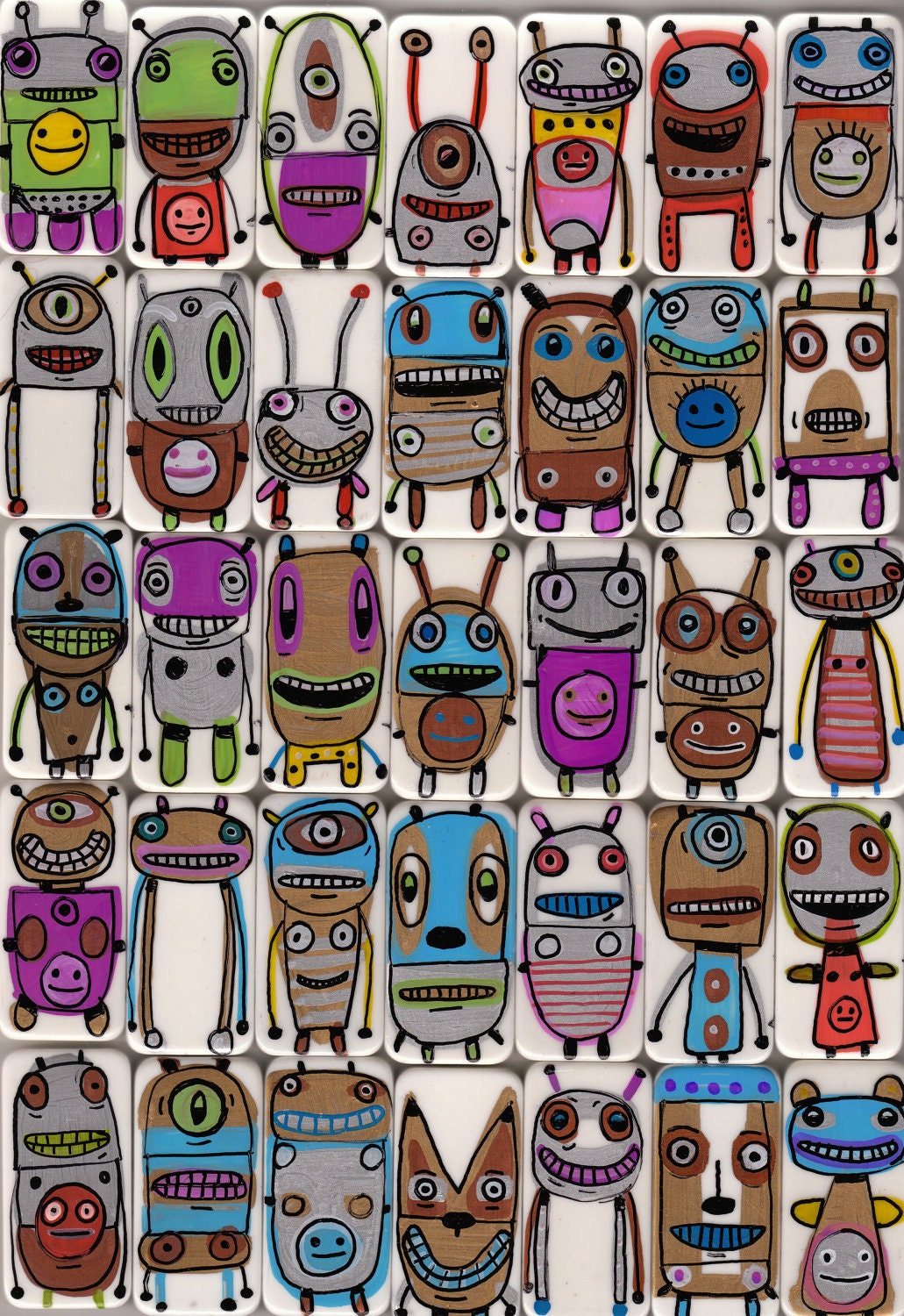 Fun Bot: a Tiny Domino Robot That Makes Everywhere You Are a Fun Place ...