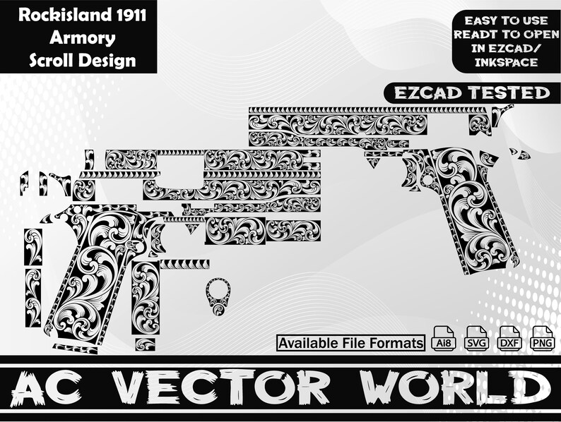 Rockisland 1911 Armory,svg File for Laser Engraiving. - Etsy