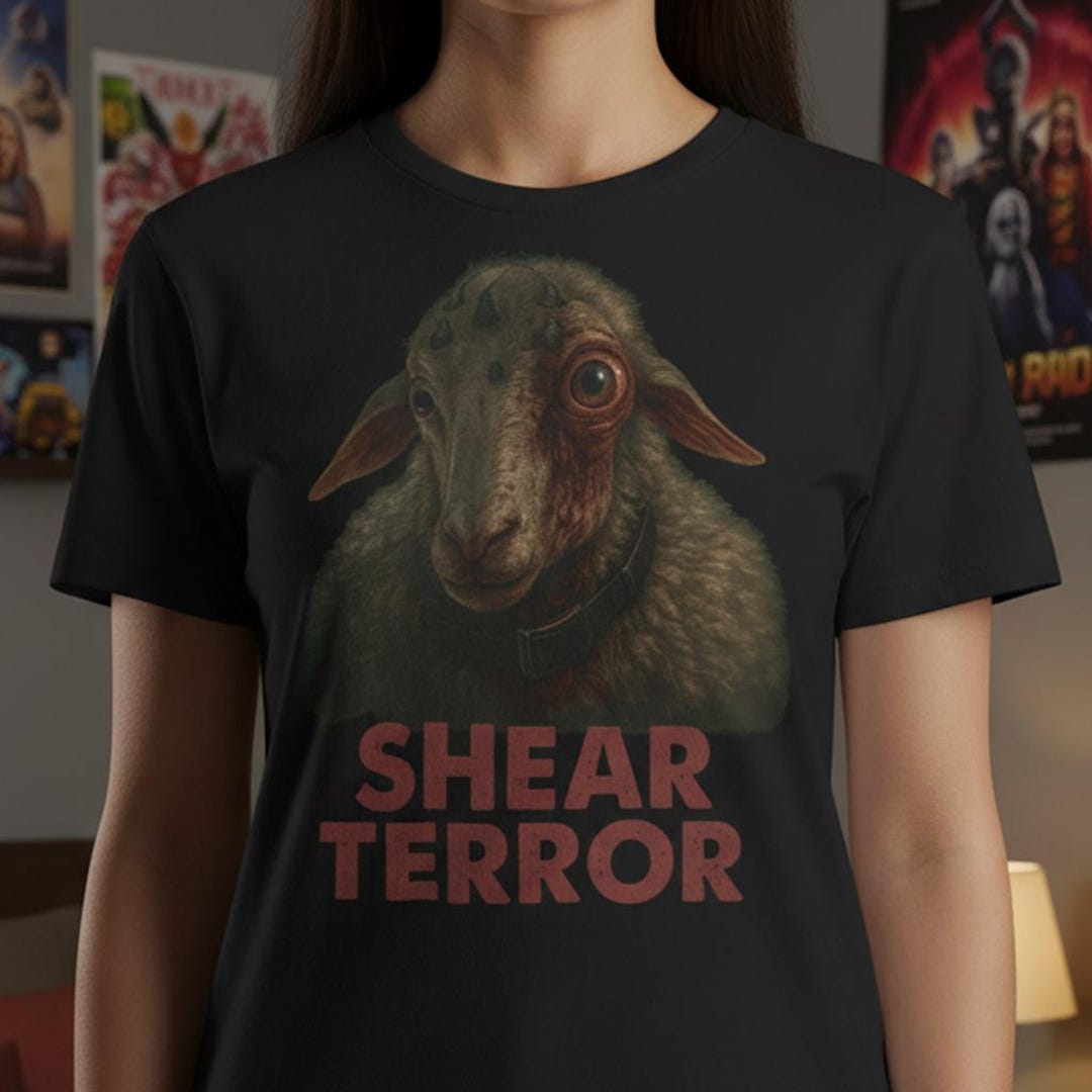 Alien Earth Species 64 T. Ocellus Sheep Shirt, Creepy Horror Animal Tee ...