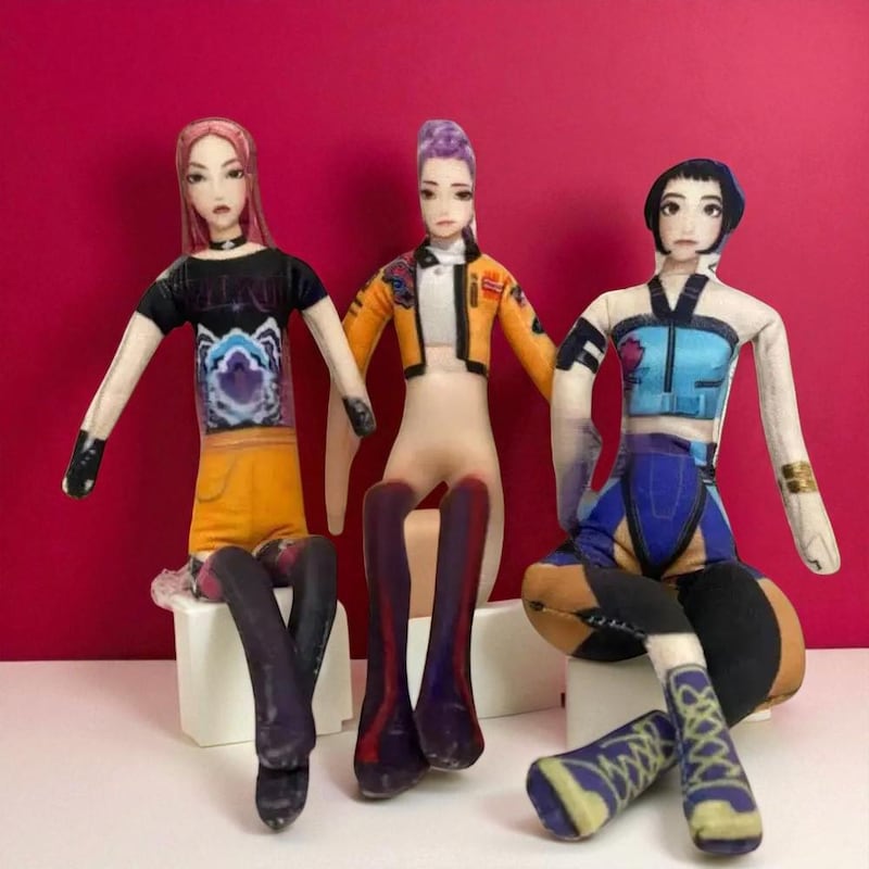 Kpop demon hunters toy a rumi and mira of zoey - Etsy España