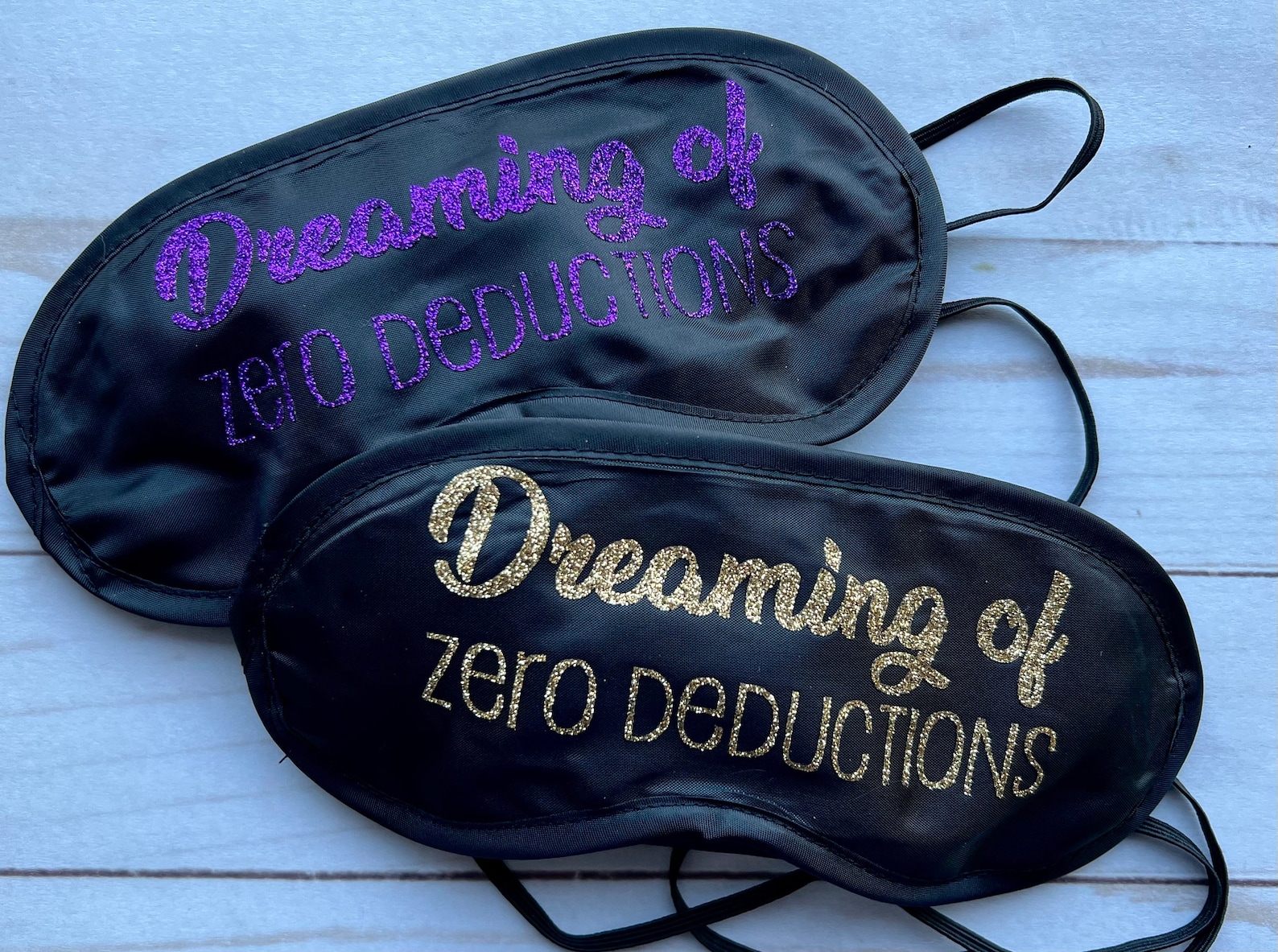 Dreaming of Zero Deductions Cheer Sleep Eye Mask Gymnastics - Etsy