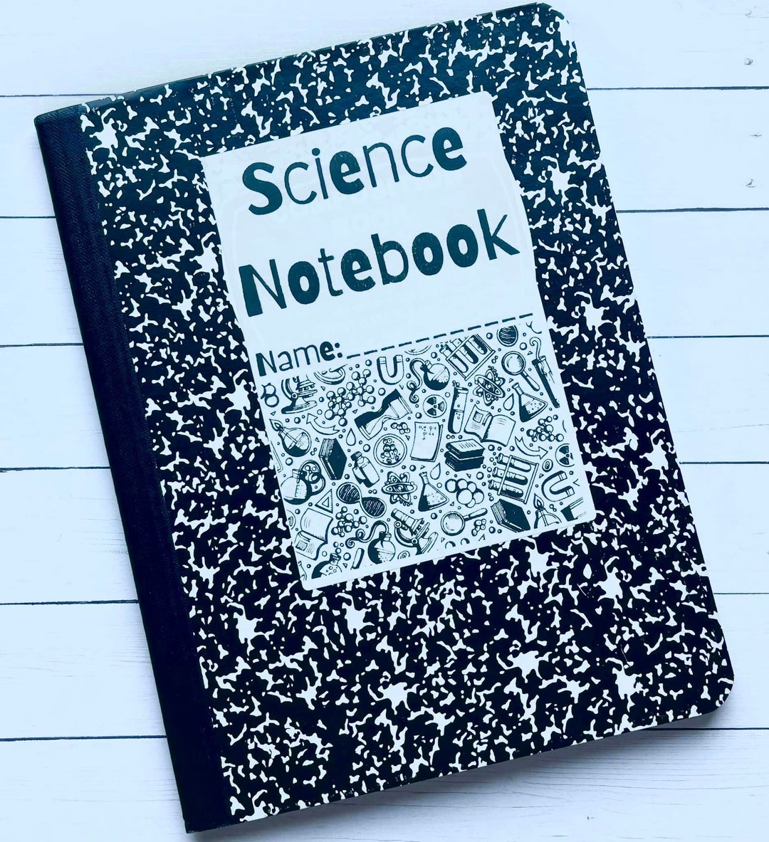 Classroom Notebook Thermal Labels - Science Notebook, Language Arts ...