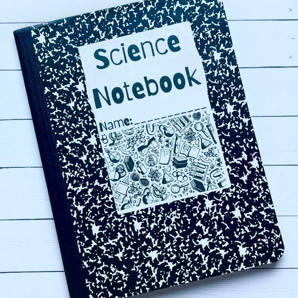 Science Notebook - Etsy
