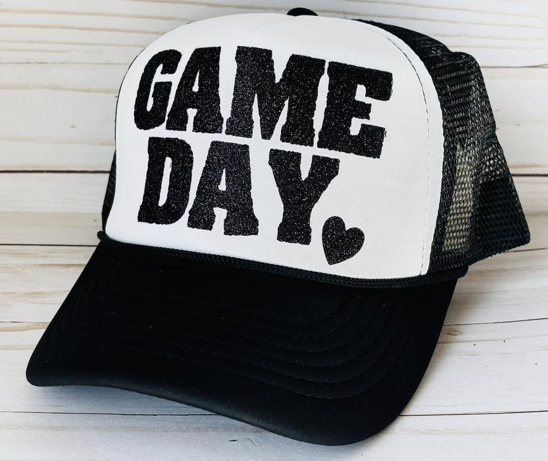 Game Day Trucker Hat Great for Baseball, Softball, Football, Soccer ...