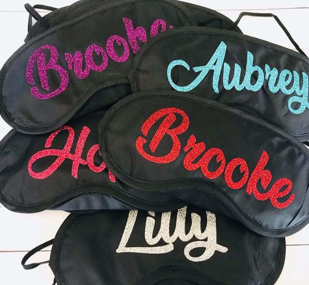 Slumber Party Sleep Eye Mask, Bachelorette Sleep Eye Mask, Birthday ...