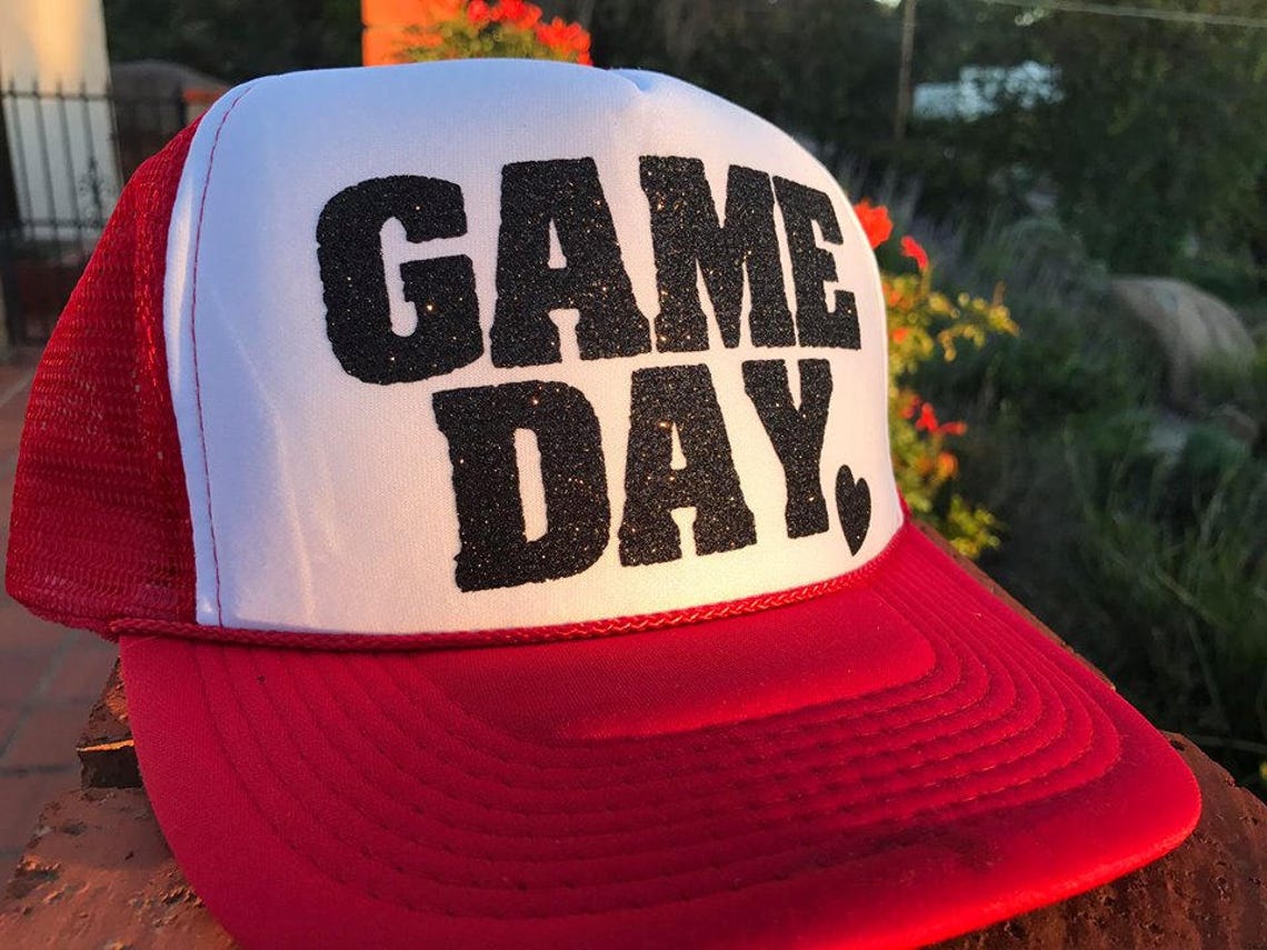 Game Day Trucker Hat Great for Baseball, Softball, Football, Soccer ...