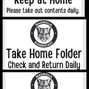 Awesome Take Home Folder Labels, Teacher Folder Labels, Student Label ...