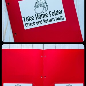 Awesome Take Home Folder Labels, Teacher Folder Labels, Student Label ...