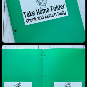 Awesome Take Home Folder Labels, Teacher Folder Labels, Student Label ...
