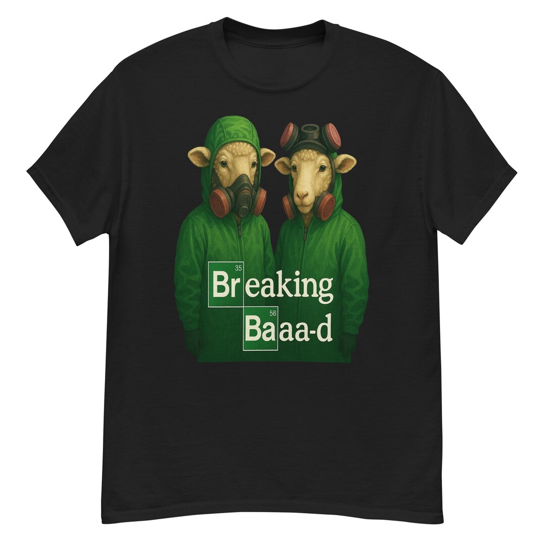 Breaking Baaa-d Sheep : Breaking Bad Funny Animal Pun T-shirt - Etsy