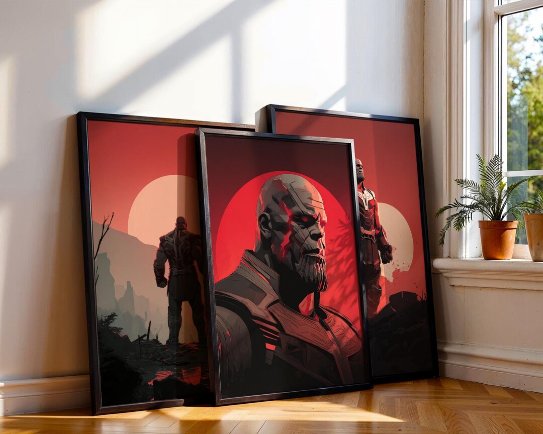 Thanos Poster Collection | Infinity War Design | Endgame Design | MCU ...