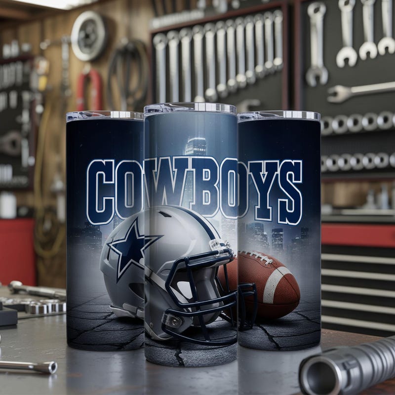 Dallas Cowboy Wrap Cups - Etsy