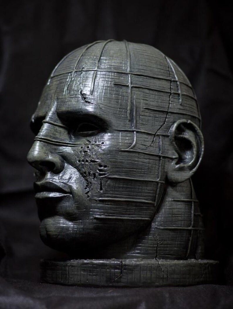 Prometheus Movie Ampule Temple Hall of Heads Statue Sculpture Art. - Etsy