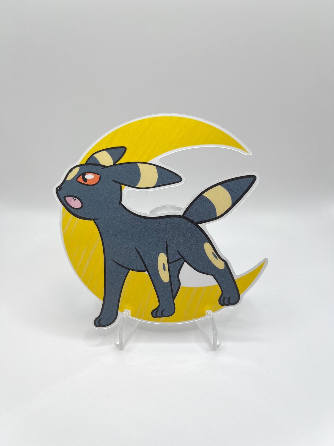 Umbreon Moon Waterproof Vinyl Sticker 3x3 - Etsy