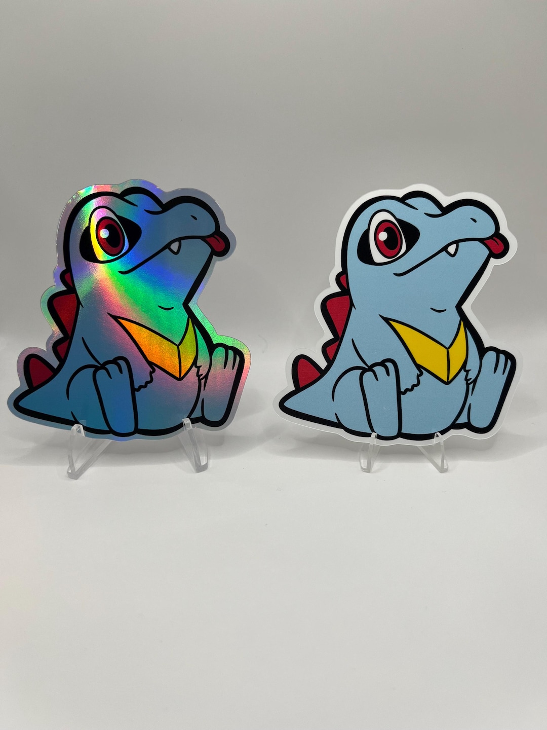 Totodile "cute Mlem" Starter First Partner Pokemon Legends Inspired ...