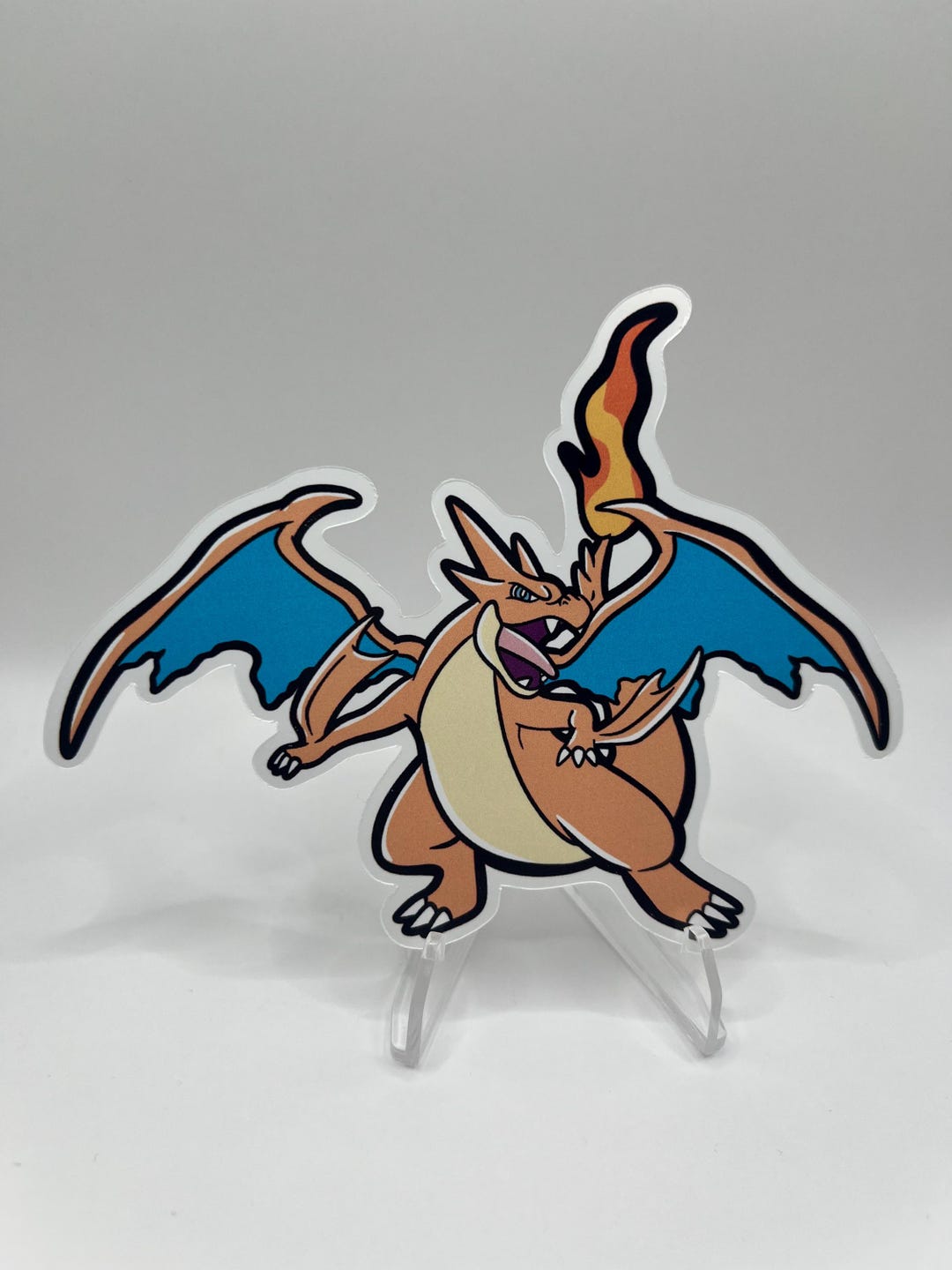 Mega Charizard Y Vinyl Sticker – Waterproof Pokemon Decal (4.5x3.5") - Etsy