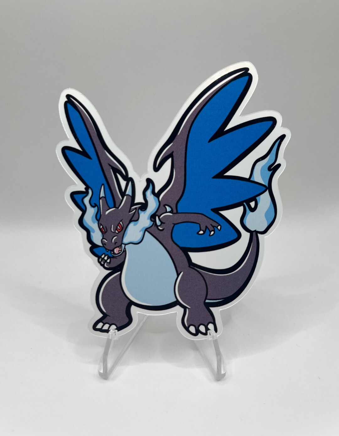 Buy Mega Charizard X Pokemon ZA Inspired Waterproof Vinyl Sticker Decal ...