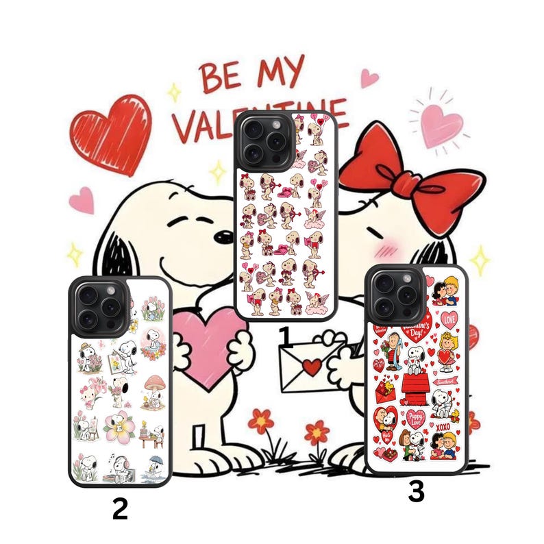 Cute Valentine Cartoon Phone Cover – Love Theme Design Collection - Etsy UK