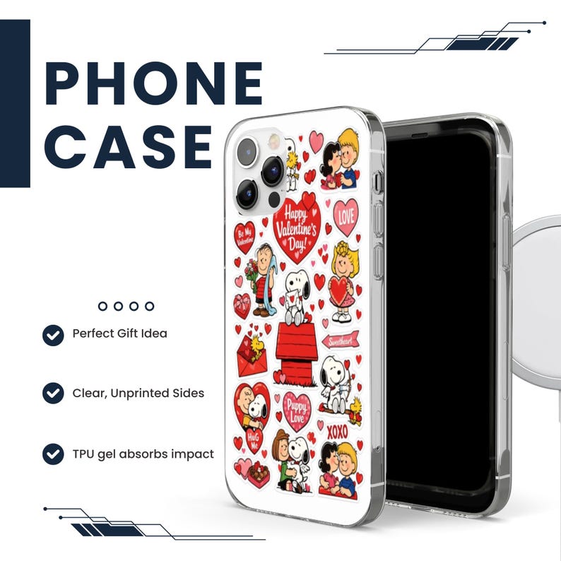 Cute Valentine Cartoon Phone Cover – Love Theme Design Collection - Etsy UK