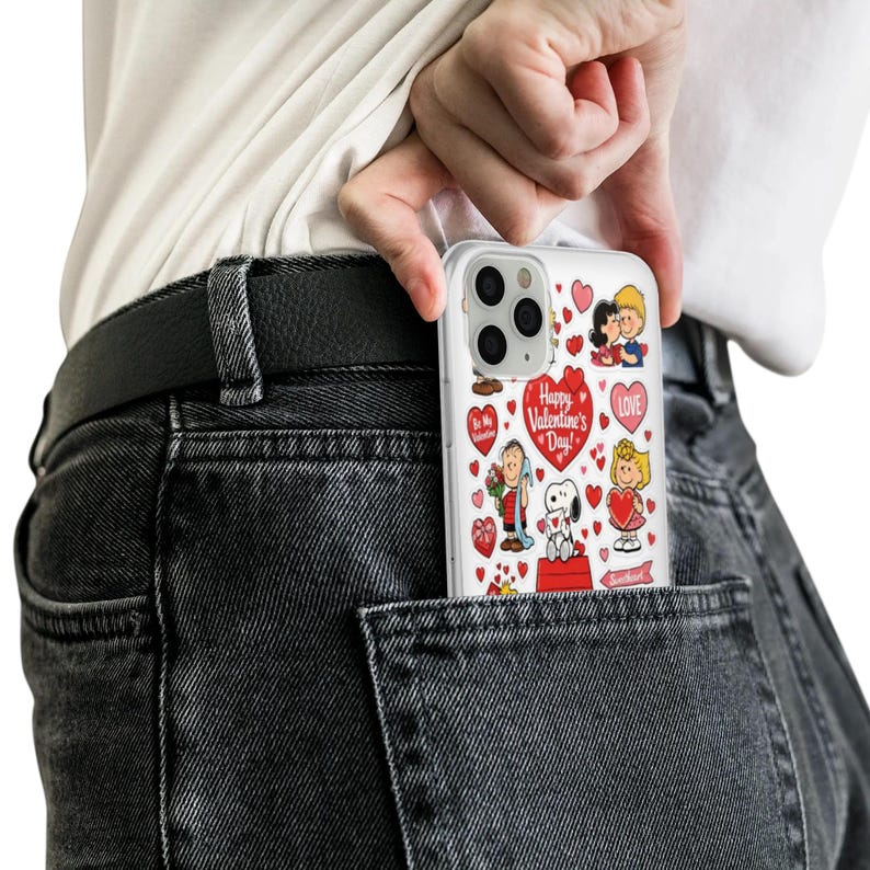Cute Valentine Cartoon Phone Cover – Love Theme Design Collection - Etsy UK
