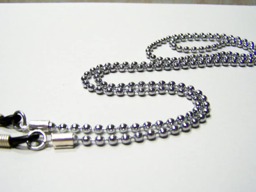 Chain for Glasses, Small Ball Chain, Unisex Eyeglasses Chain, Custom ...