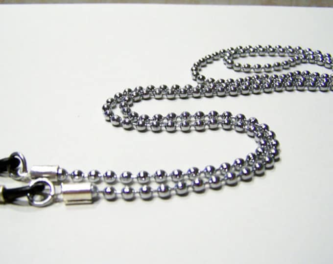 Handmade Stainless Steel Ball Chain Sunglass Chain Strap Adjustable to ...