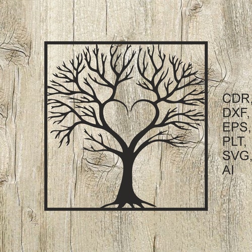 Fern Leaves Art Laser Files Crafting CNC Svg Dxf | Etsy