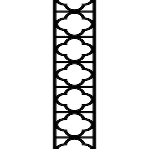 Panel Collection 24, Slim Panels, Geometric Pattern. Vector Files ...