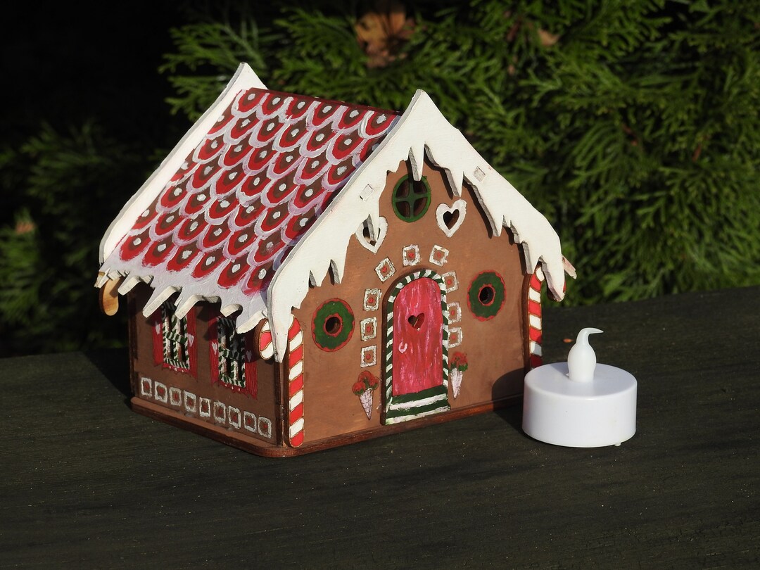 Ginger House. Vector Files, for Laser Cut, Cnc, Digital Files CDR, DXF ...