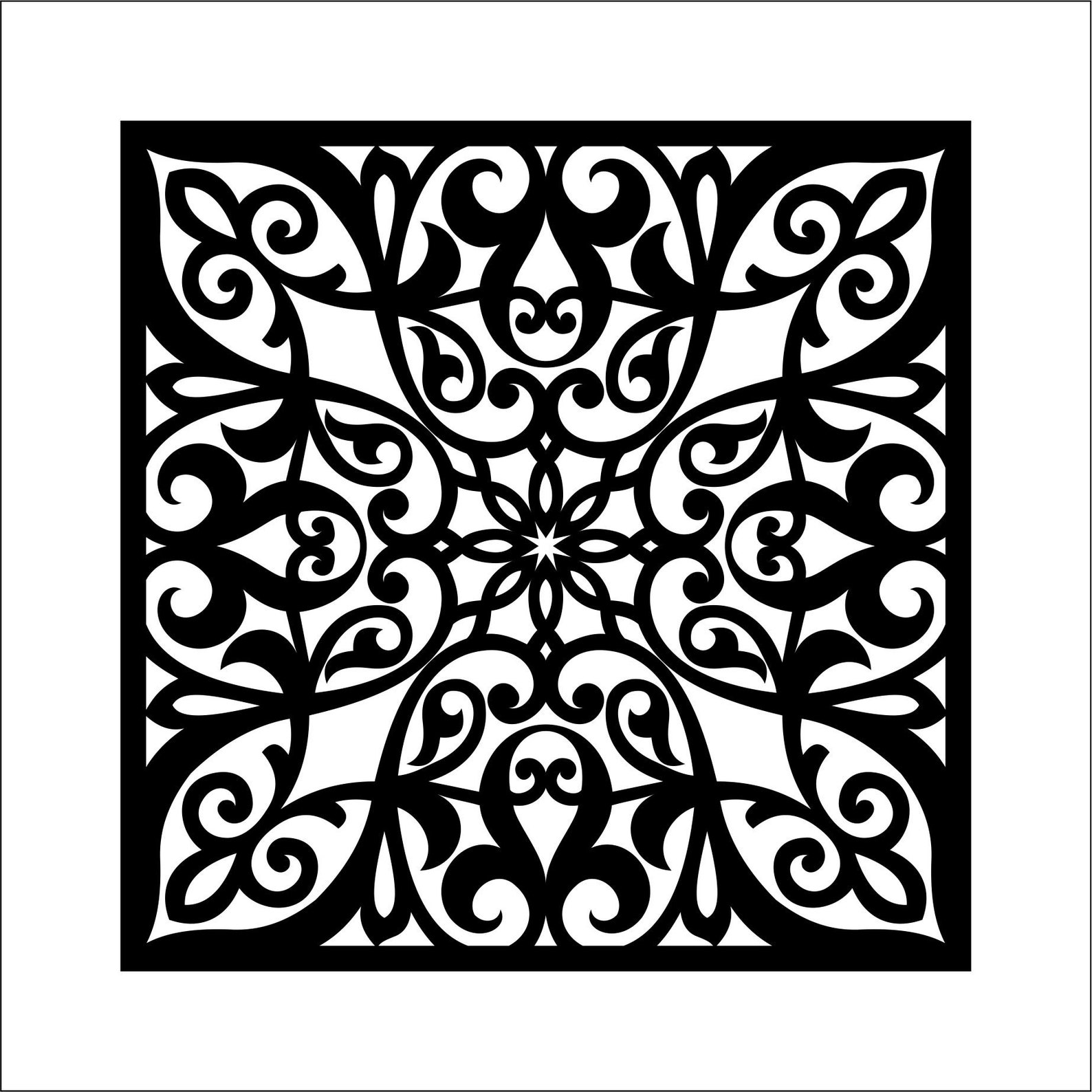 Square Panels Collection 32 Fine Geometric Patterns. Vector - Etsy