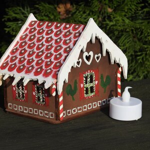 Ginger House. Vector Files, for Laser Cut, Cnc, Digital Files CDR, DXF ...