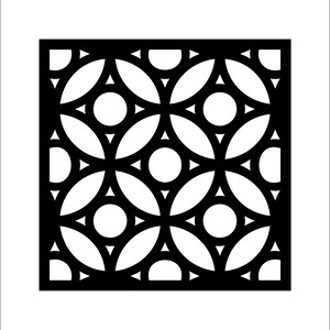 Square Panels Collection 29, Round, Geometric, Swirl, Abstract Patterns ...