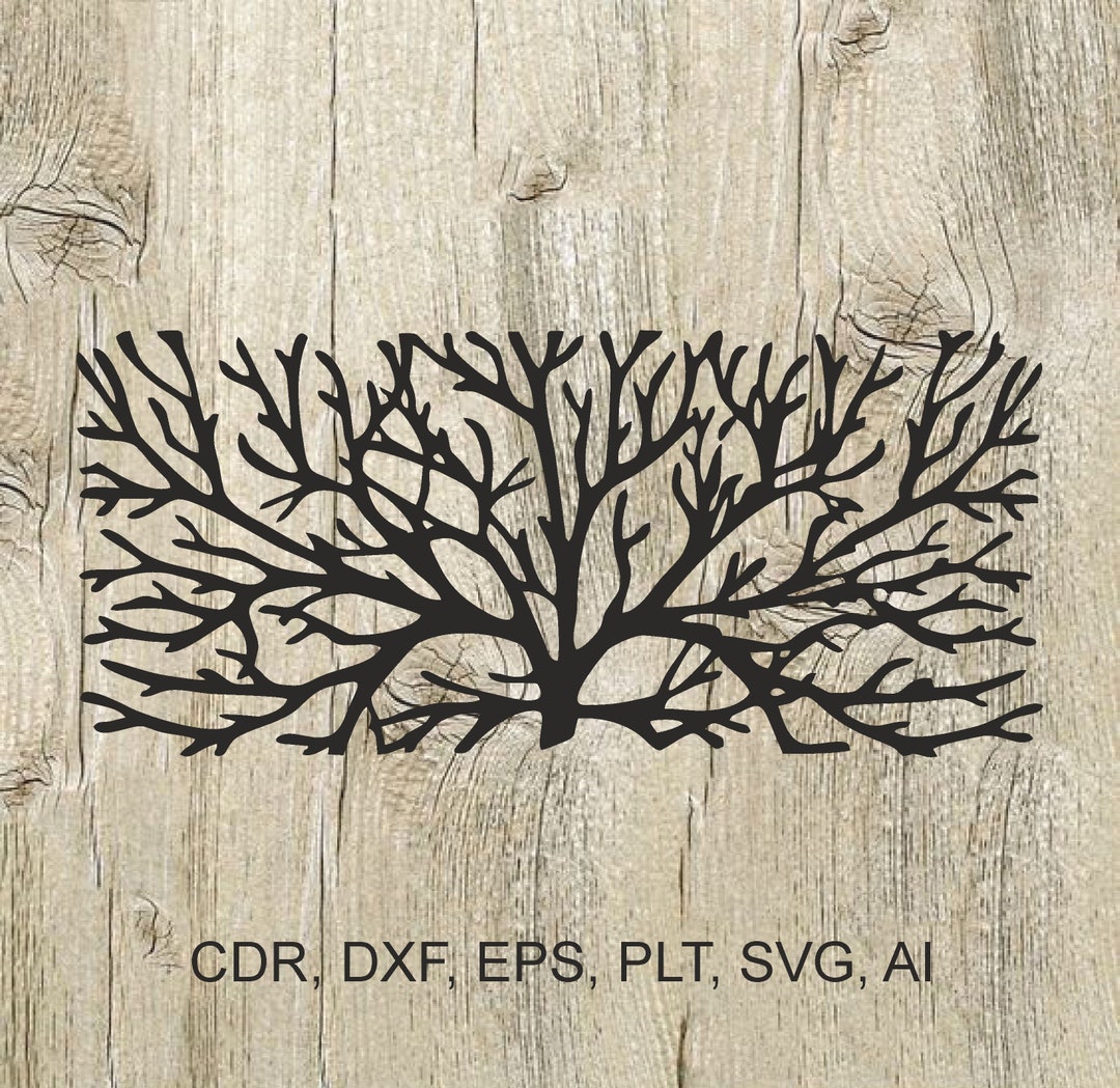 Panel 068, Panel Tree. Vector Files, for Laser Cut, Cnc, Digital Files ...