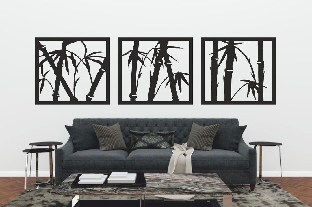 Panel 082. Bamboo. Vector Files, for Laser Cut, Cnc, Digital Files Cdr ...