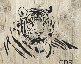 Tiger Engraving | Etsy