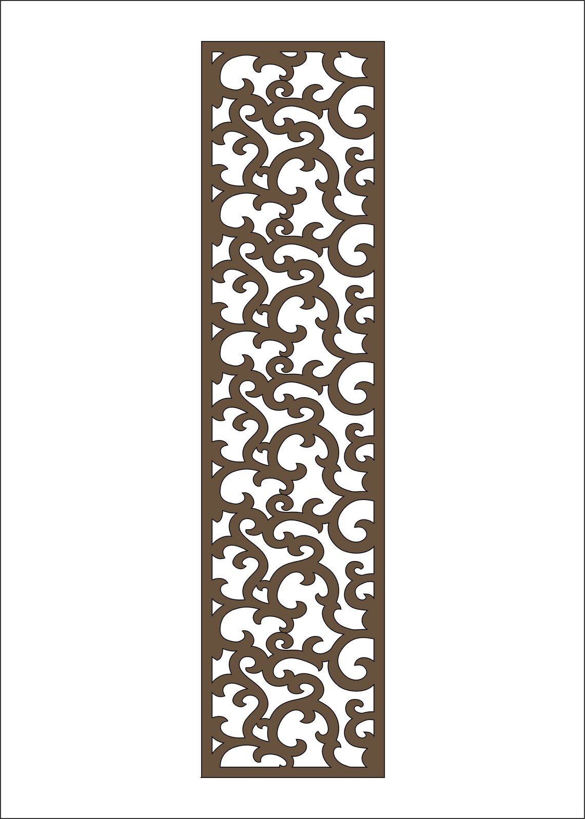 Panel Collection 17 Geometric and Floral Pattern 1:4 . Vector - Etsy