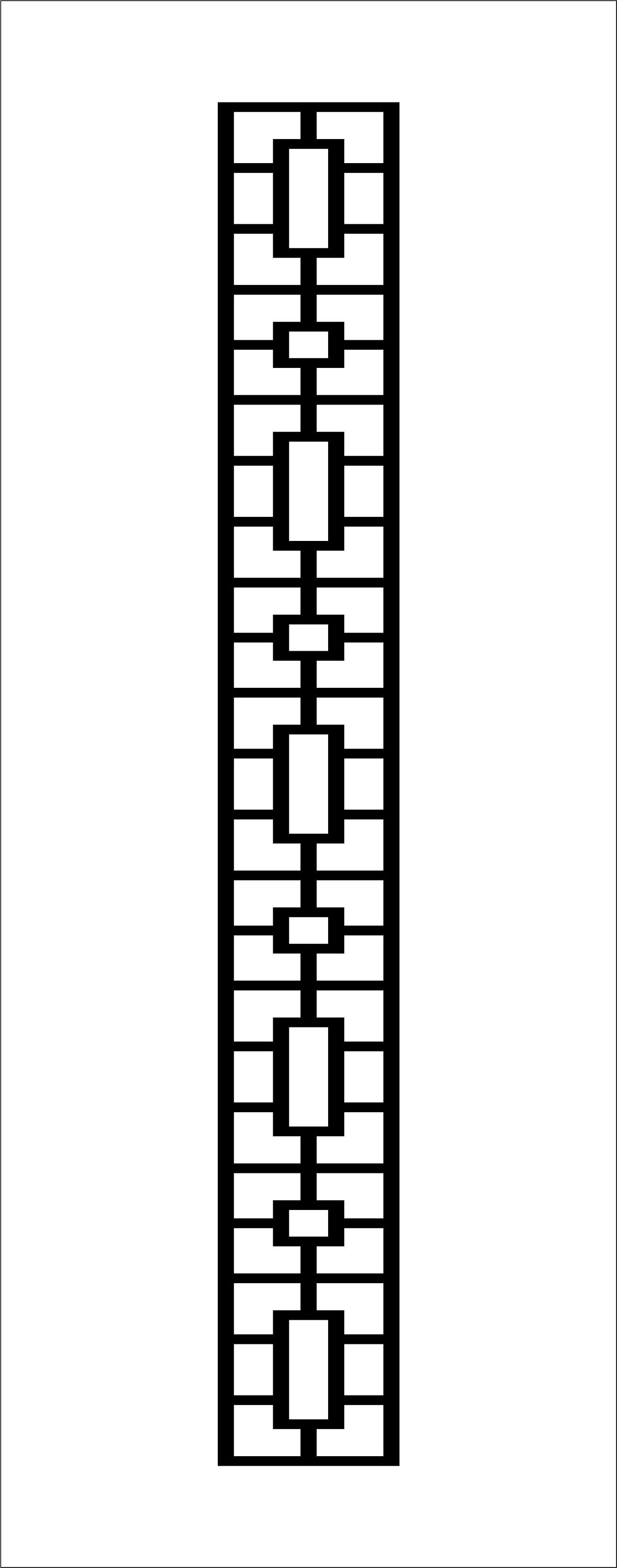 Panel Collection 24 Slim Panels Geometric Pattern. Vector - Etsy