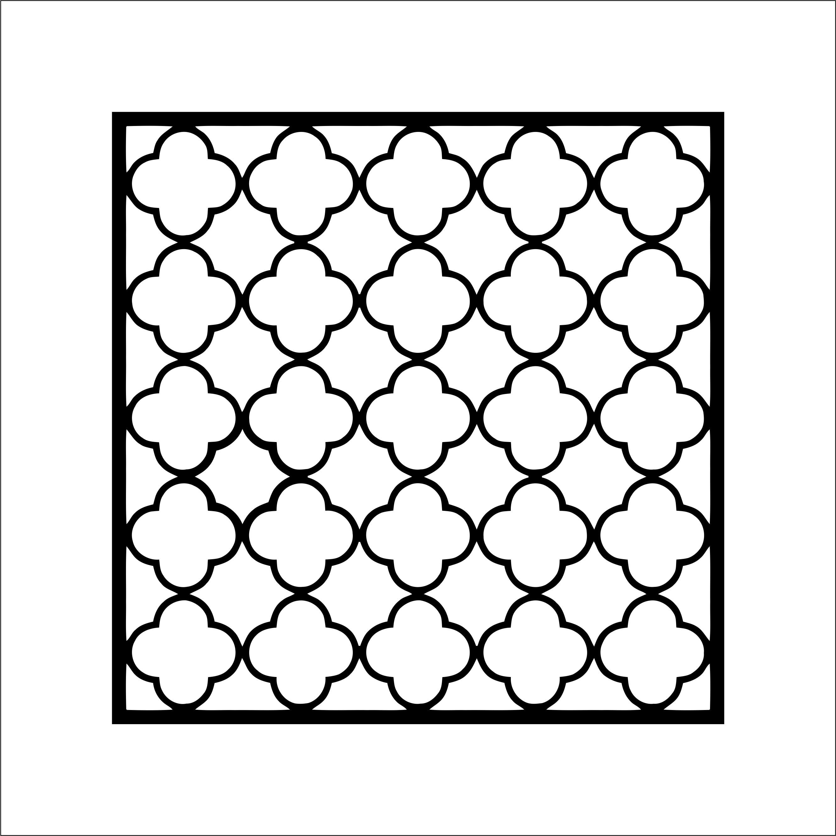 Square Panels Collection 33 Fine Geometric Patterns. Vector - Etsy