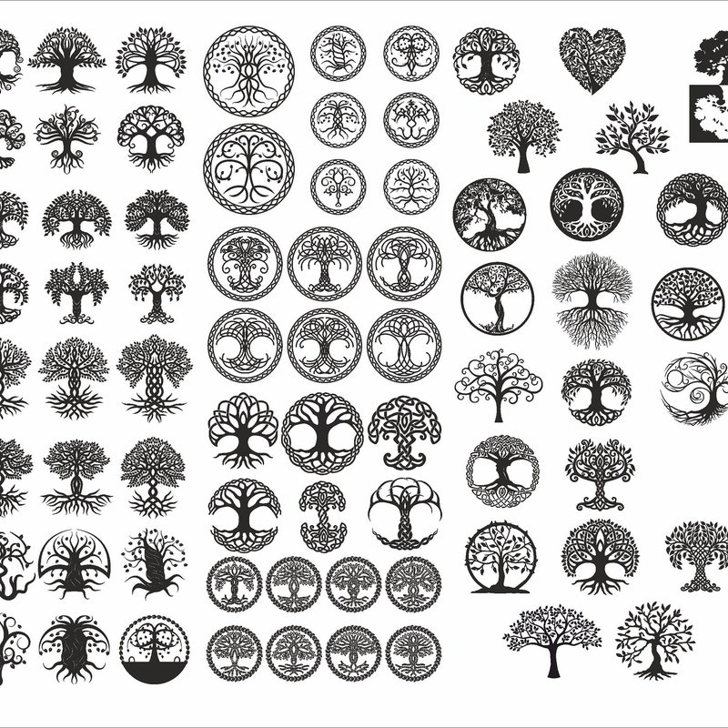 Tree of Life Vector - Etsy