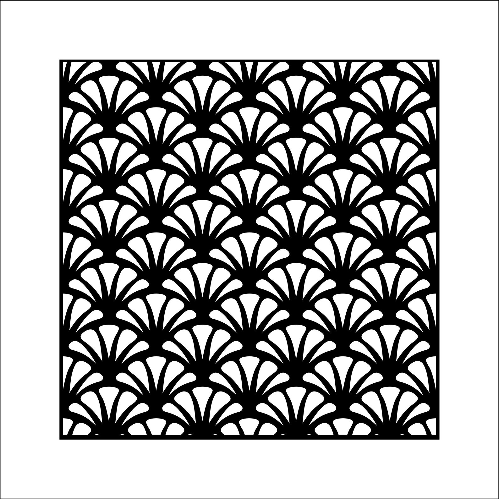 Square Panels Collection 31 Fine Geometricfloral Patterns. - Etsy