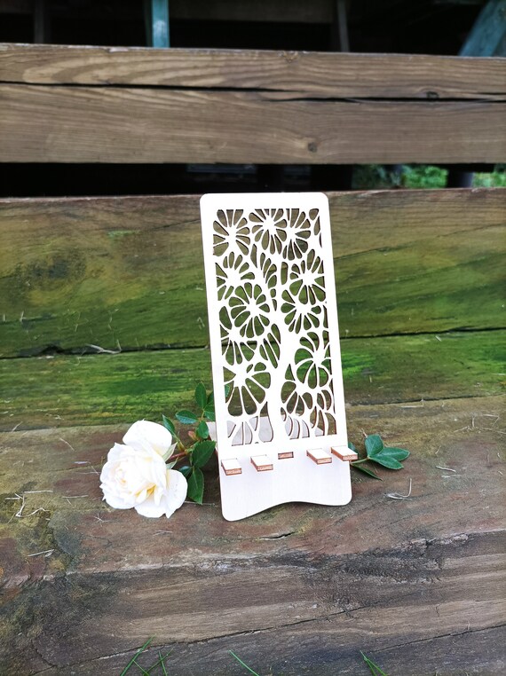 Phone Stand. Mobile Holder. Design 6. Drawing for 3 Mm - Etsy