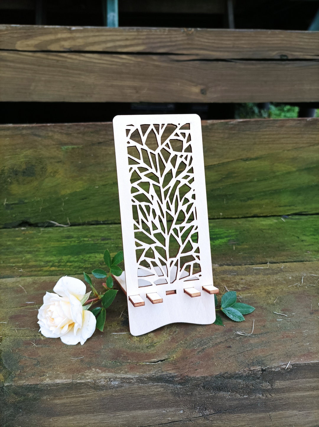 Phone Stand. Mobile Holder. Design 8. Drawing for 3 Mm Material - Etsy