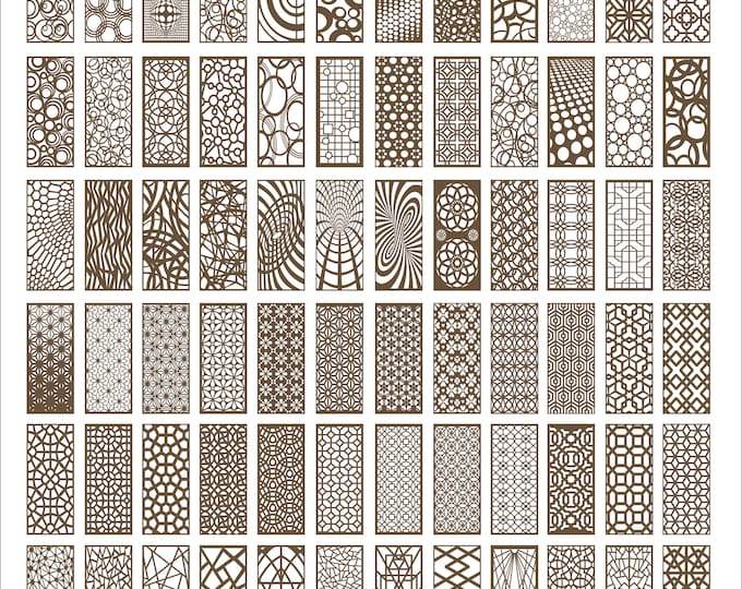 Panel Collection 14 geometric Pattern Geometric - Etsy