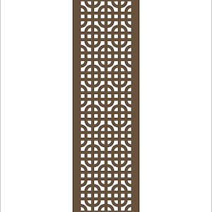 Panel Collection 17, Geometric and Floral Pattern 1:4 . Vector Files ...